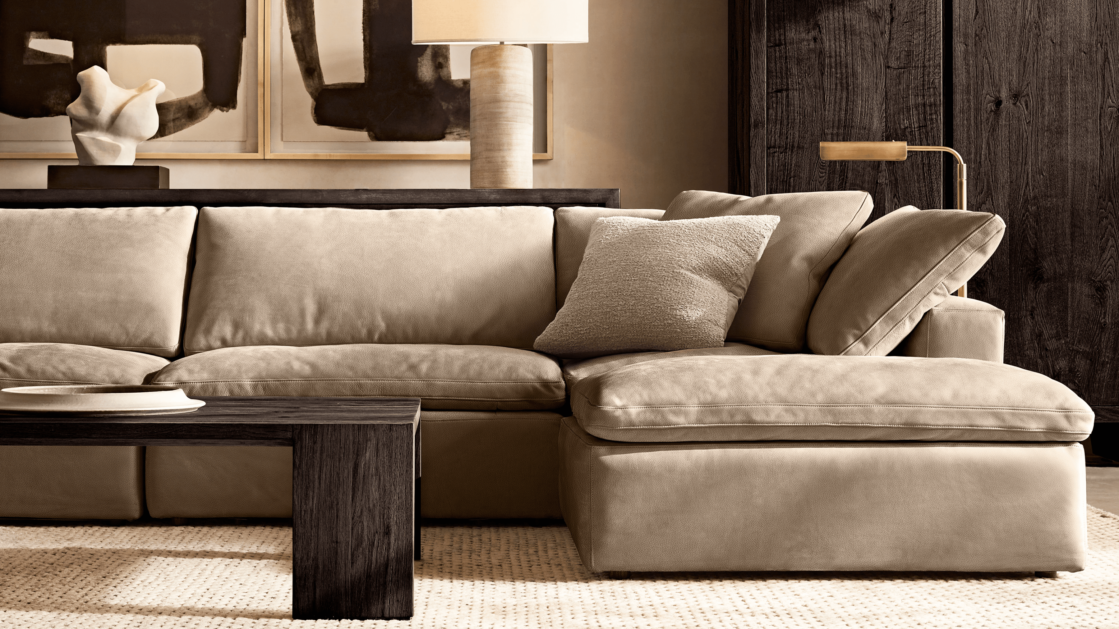 Restoration hardware cloud couch velvet store